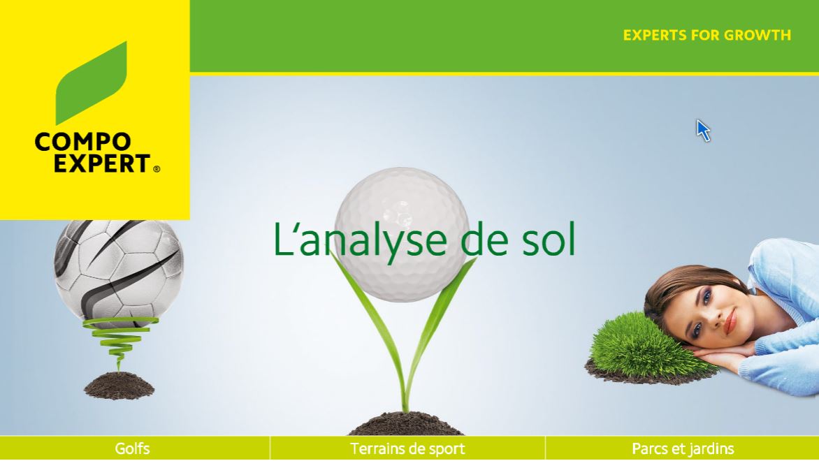 Un webinar sur l’analyse de sol signé Compo Expert - Gazon Sport Pro H24