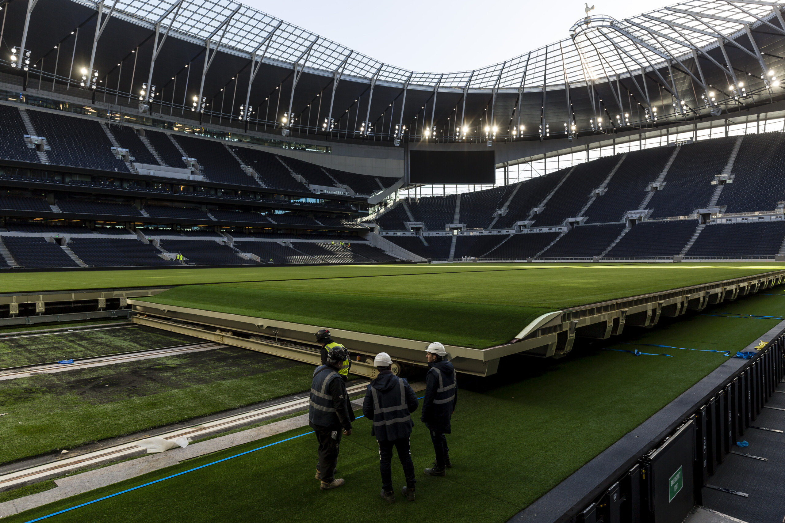 Les travaux du futur terrain rétractable du Bernabéu avancent à grande ...