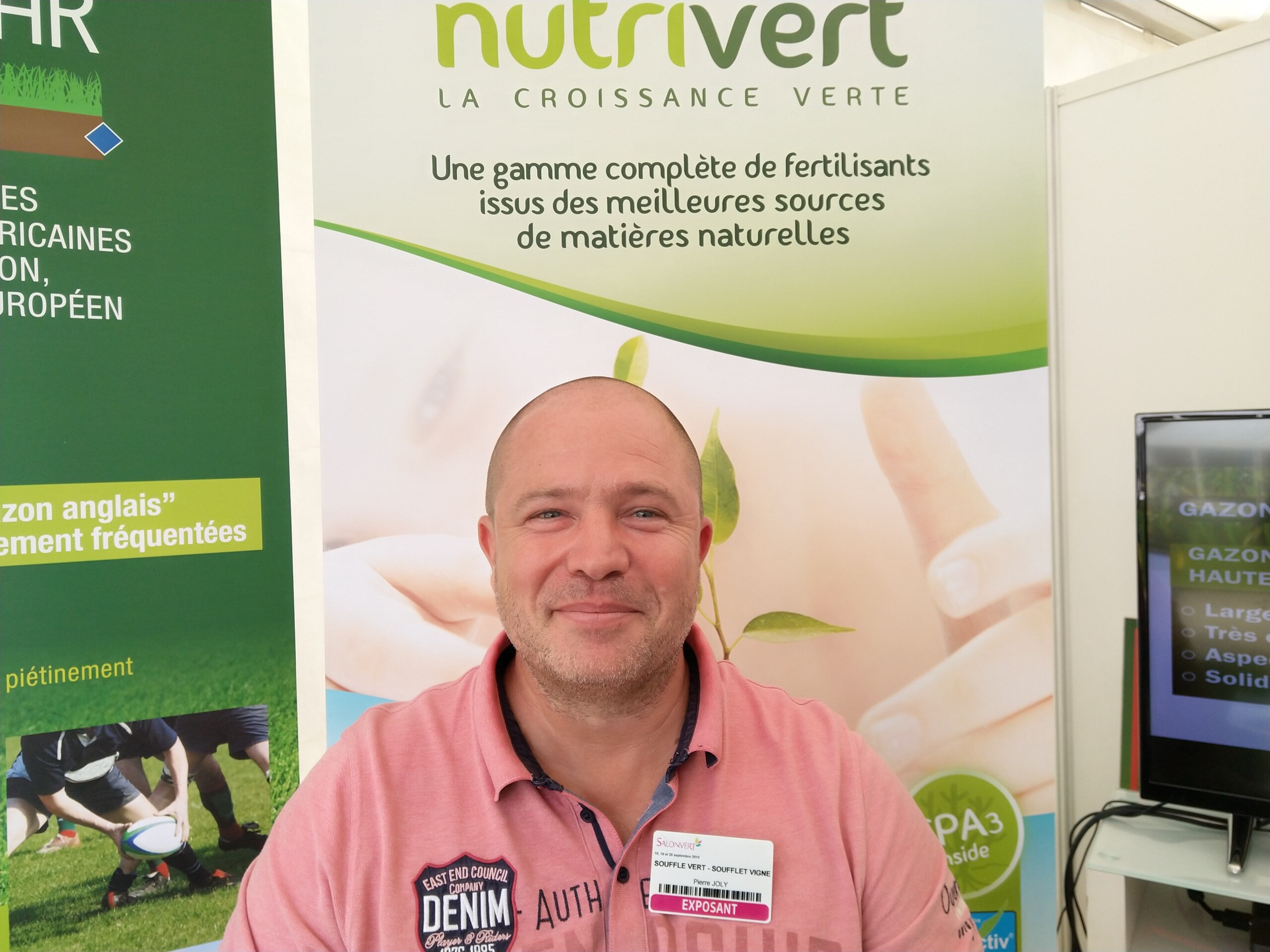 Salonvert 2018 [4/4] Pierre Joly (Le Souffle Vert): « Nous avons de belles pelouses en France ...