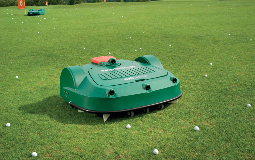 Golf : Les ramasseurs de balles se robotisent - Gazon Sport Pro H24