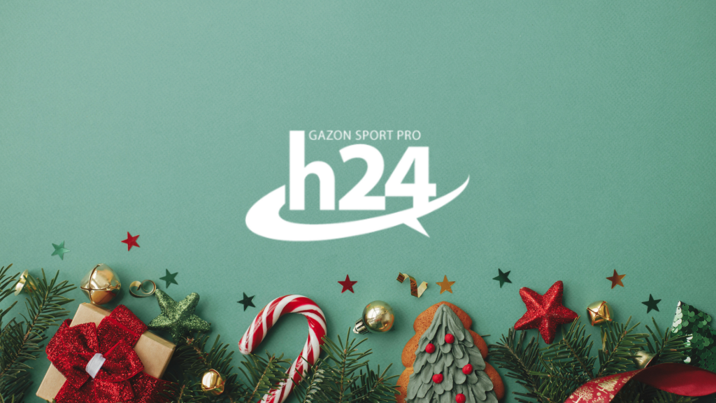 Gazon Sport Pro H24 vous souhaite d'excellentes fêtes de fin d'année ...